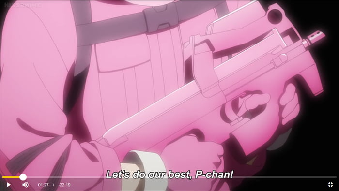Lets do our best, P90 Chan! - 9GAG