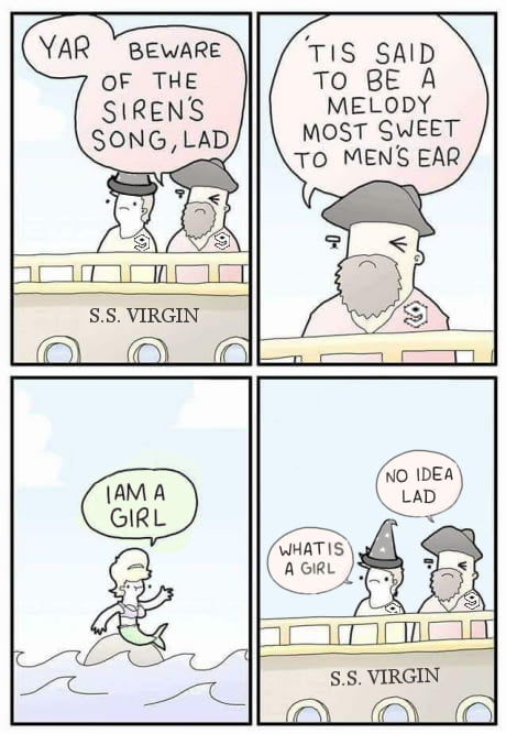 Siren's are powerless against 9gaggers - 9GAG