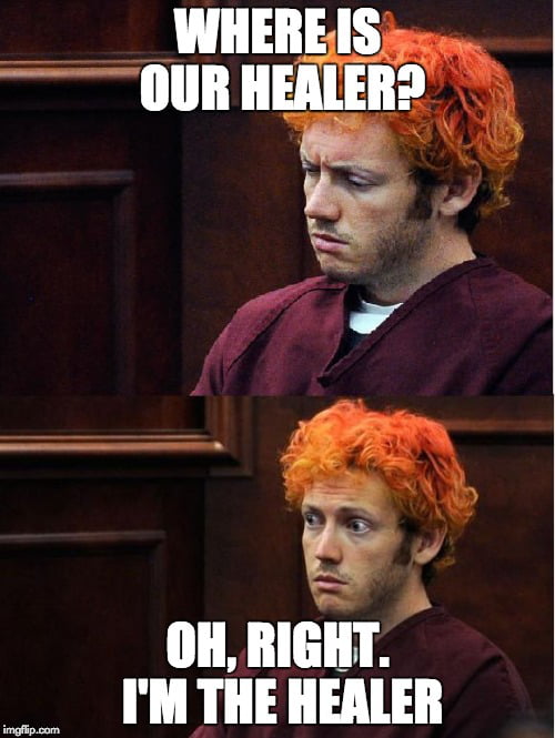 When a dps player plays as healer - 9GAG