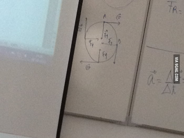 I was in my Physics class when suddenly I saw this !! - 9GAG