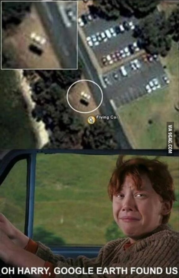 Not even you can hide Ron. - 9GAG