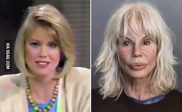 News reporter Bree Walker 20 years apart - 9GAG