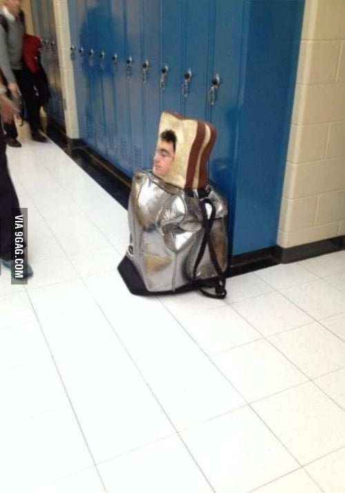 Human toaster - 9GAG