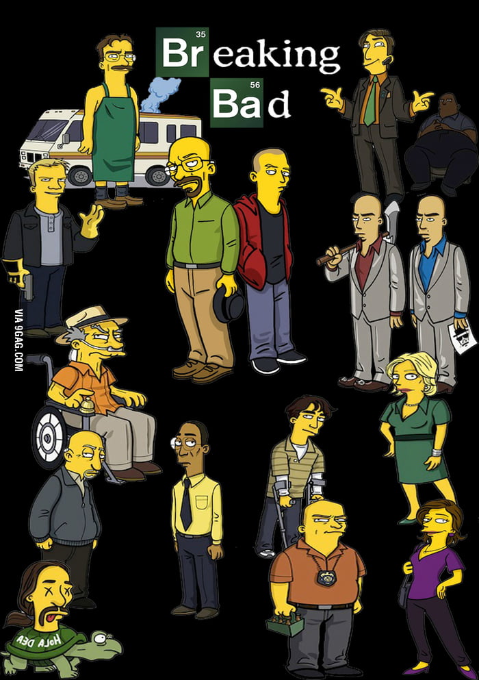 Breaking Bad Simpsons Wallpaper - 9GAG