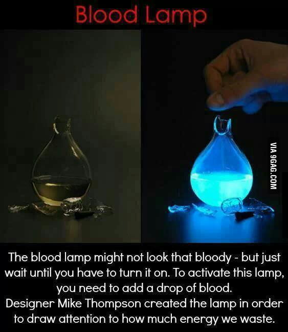 The Blood Lamp - 9GAG