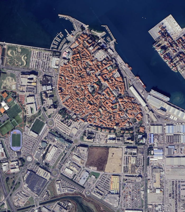 Koper-slovenia, old town Surrounded by businesses parking lots - 9GAG