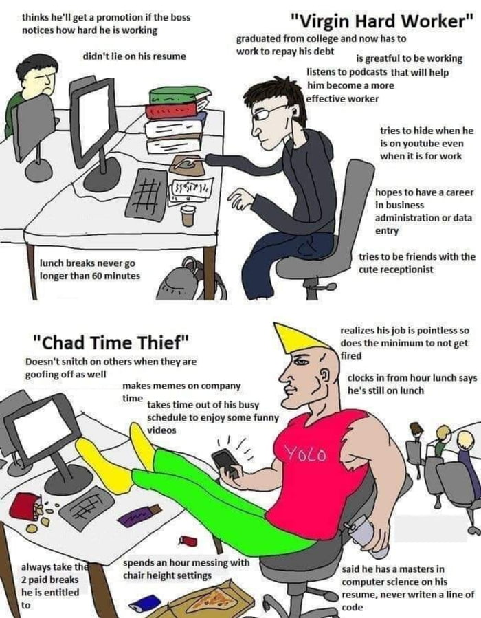 Be a Chad - 9GAG