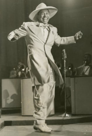 Singer/Performer/Band Leader Cab Calloway in a zoot suit, from the 1943 ...