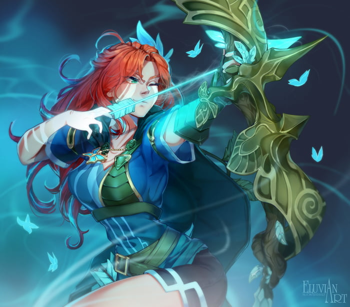 Windranger Arcana by EluvianArt - 9GAG