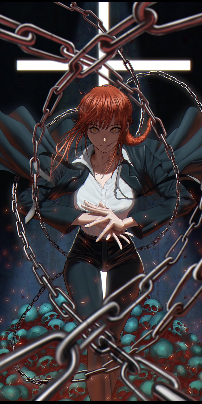 "Chains of Submission" Makima🌹 - 9GAG