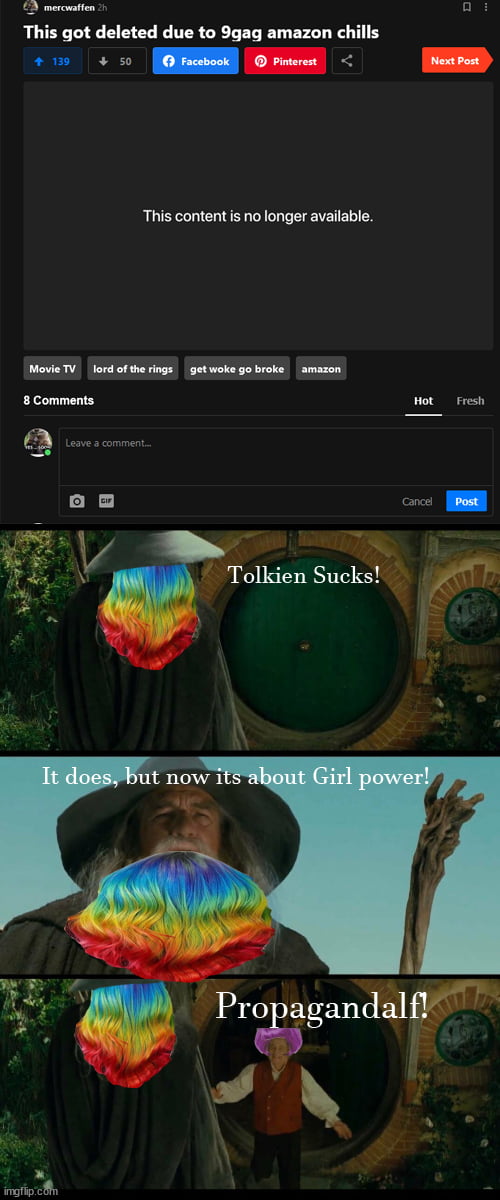 Repost this Big company censorship Third repost. - 9GAG