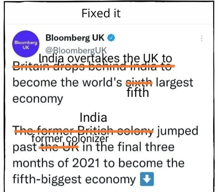 Fixed a news report on India - 9GAG