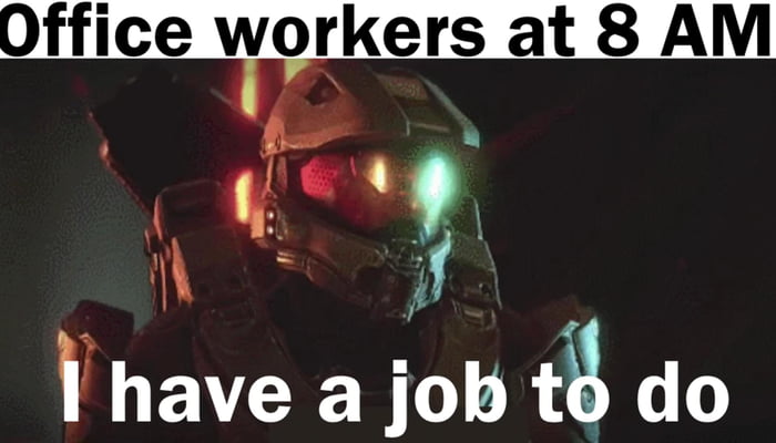 Office workers at 8 AM - 9GAG