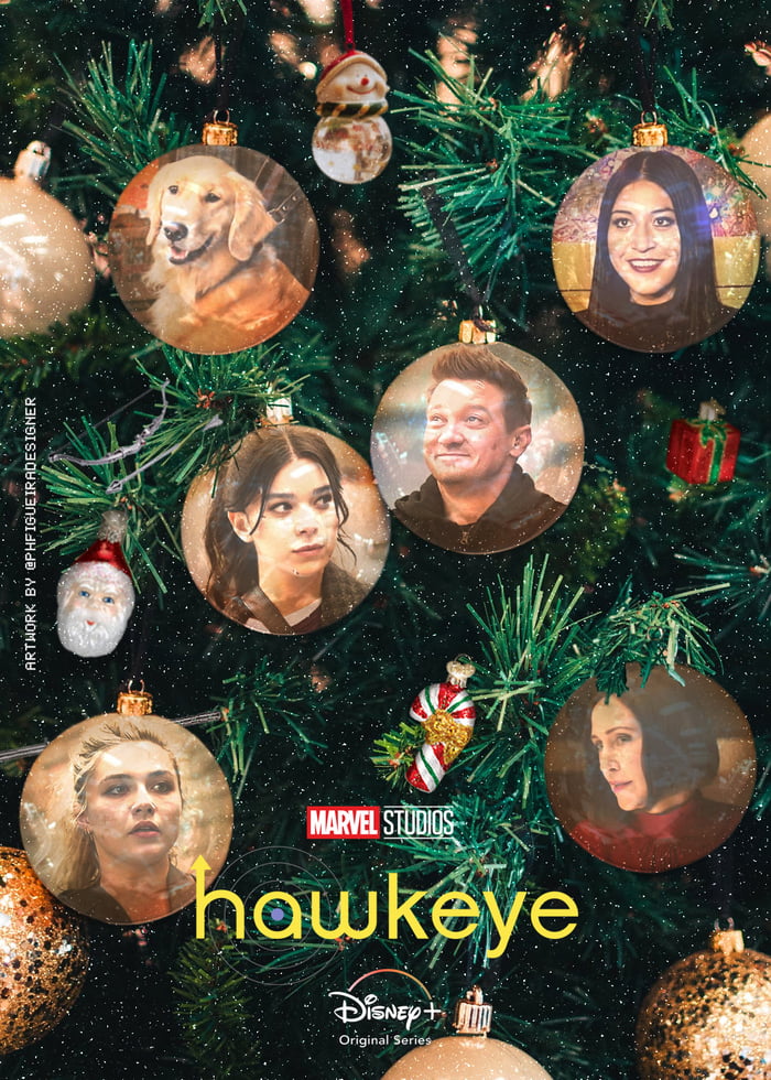 Hawkeye Christmas (Fan Poster) - 9GAG