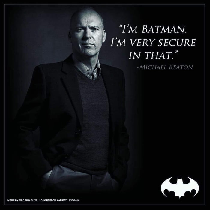 Michael Keaton as Old Man Bruce Wayne in Batman Beyond would be perfect ...