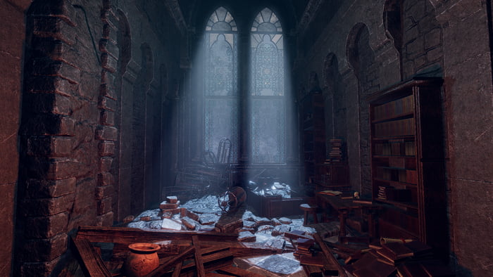 A friend said I should post my lighting art here so...It's made on Unity - 9GAG