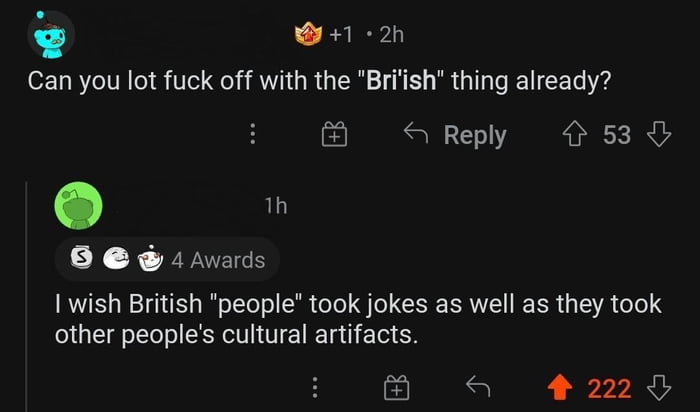 Bri'ish jokes kinda schupid innit mate - 9GAG