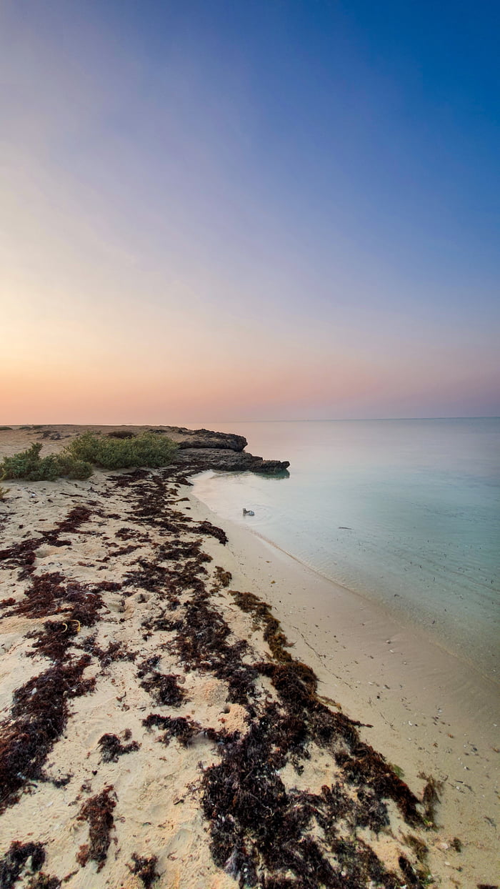 Sunrise at Alrayes beach in Saudi Arabia - 9GAG