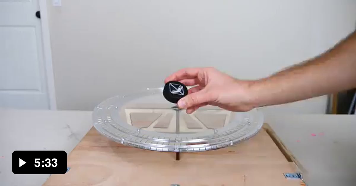 Quantum locking occurs when a superconductor becomes trapped within a ...