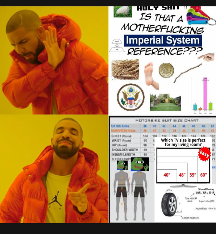 Metric master race. - 9GAG