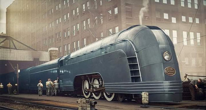 Mercury Train in 1936. Mercury was the name given by the New York ...