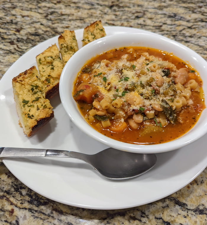 Minestrone - recipe from Not Another Cooking Show - 9GAG