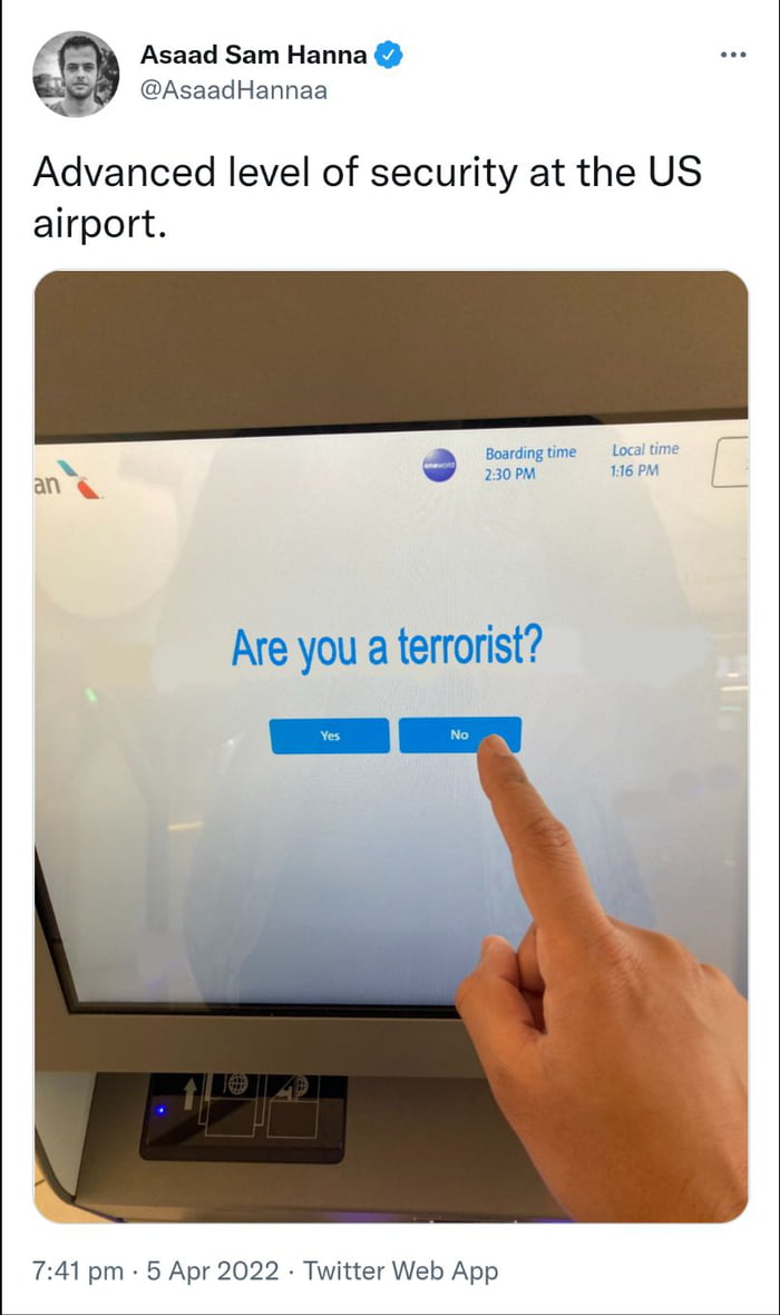 US Airport Security - 9GAG