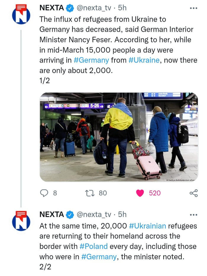 There are 2 types of refugees The ones who had to escape, appreciate ...