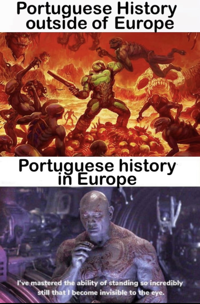 Portuguese Empire literally outlasted the British Empire - 9GAG