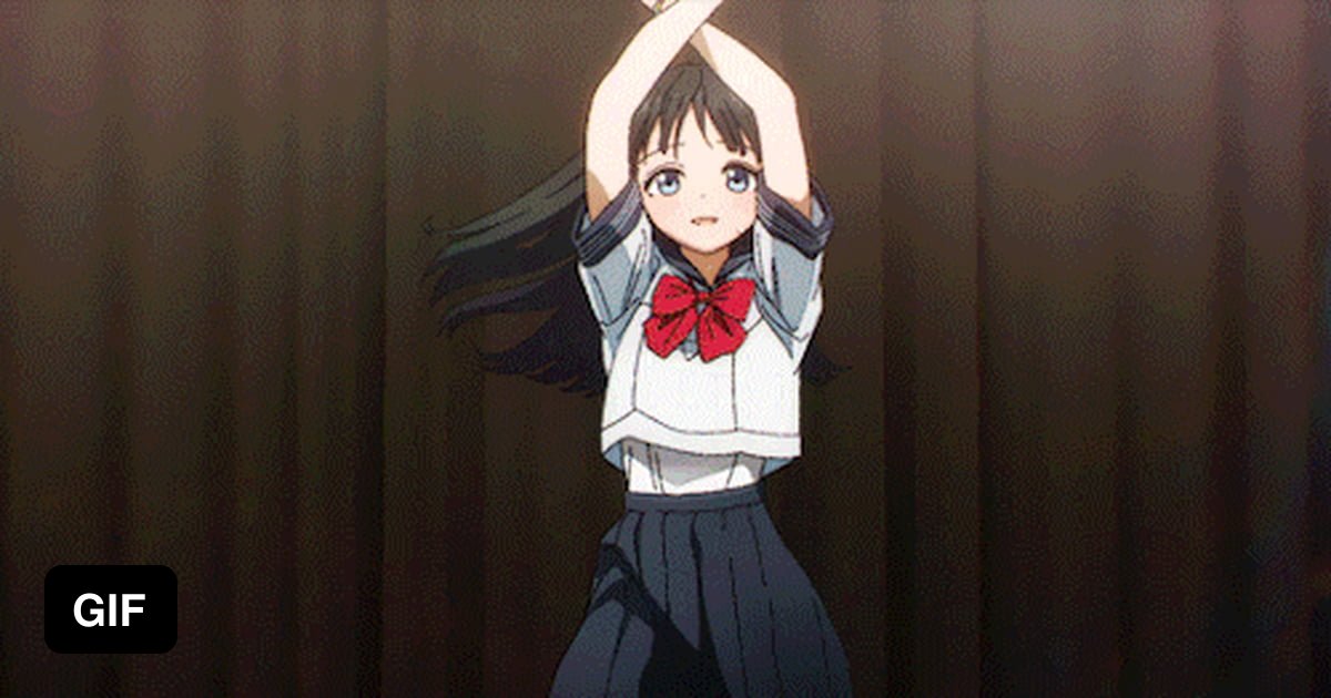 Its interpretive dancing and its art. [ Akebi-chan no Sailor-fuku] - 9GAG