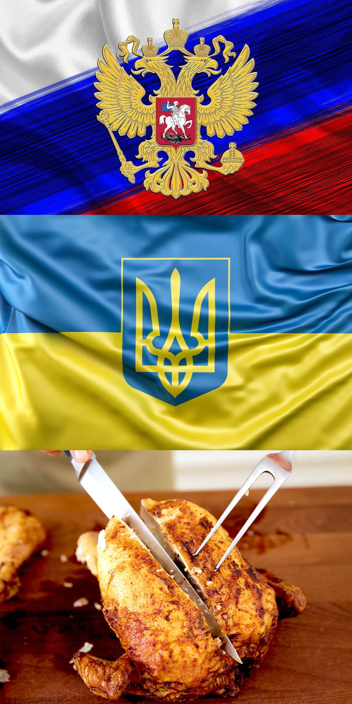 If your heraldic emblem is a chicken, don't attack a country that has a ...