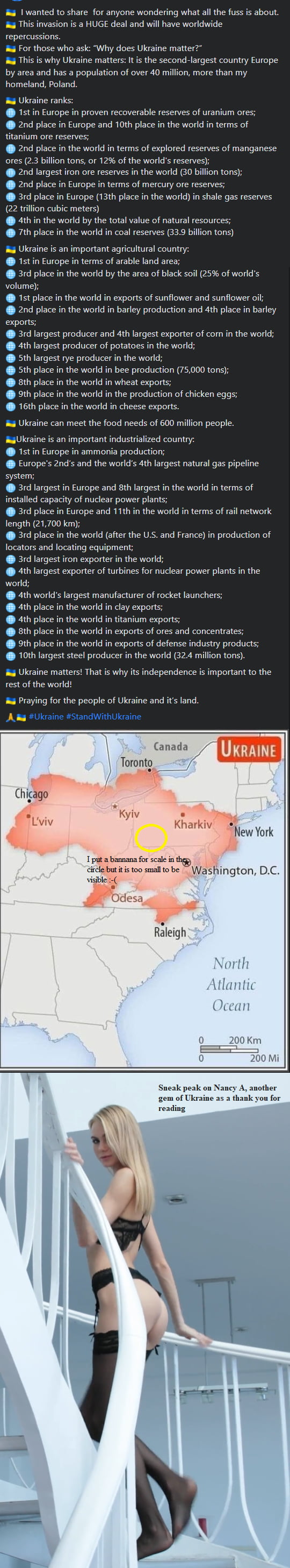 Why Putin wants useless UA and why not to give it to him. (Yes she does and sauce is included ...