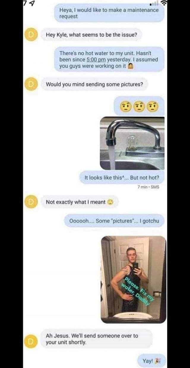 Please, fix my water daddy! - 9GAG