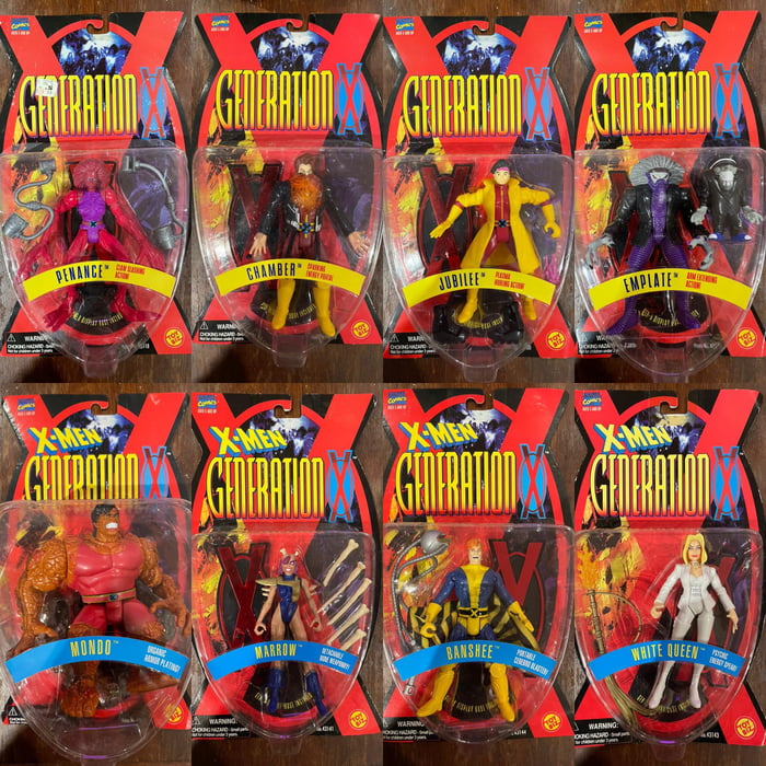 Came across a stash of Generation X toys and had to buy them. Any other ...