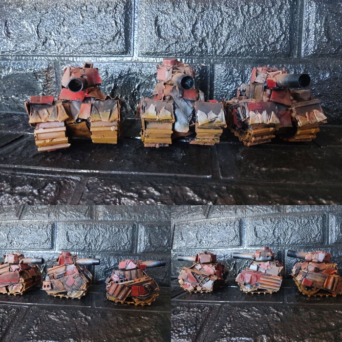 Scratch build Grot Tanks - 9GAG