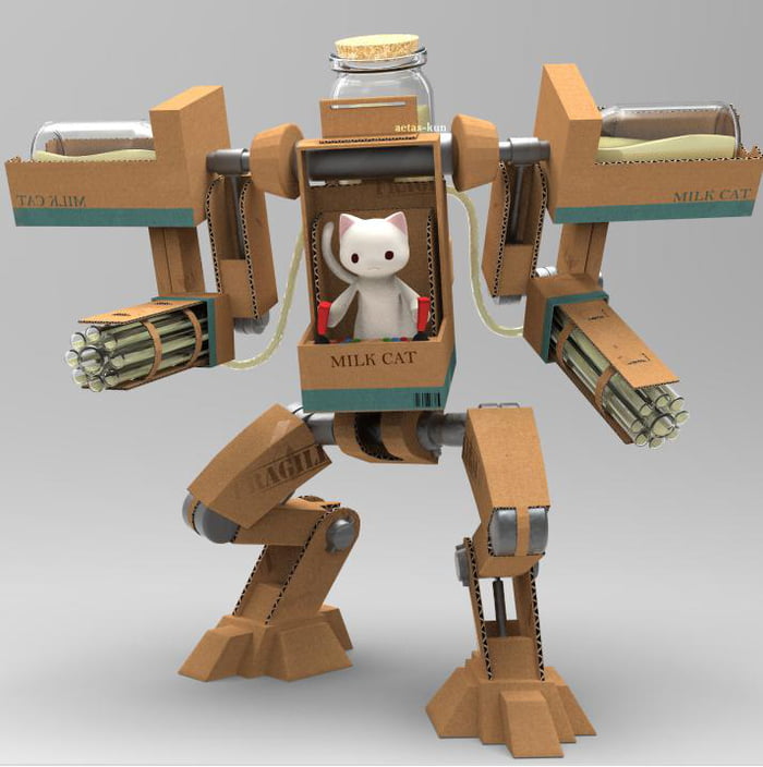 Mecha Cat The Deliverer Of Death - 9GAG