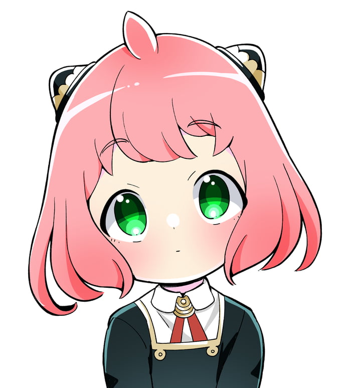 Anya looking curious about something - 9GAG