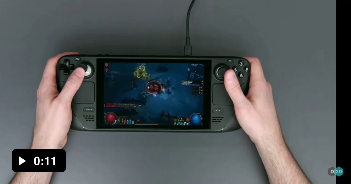 Dave 2d shows dota2 controls is really good on steam deck - 9GAG