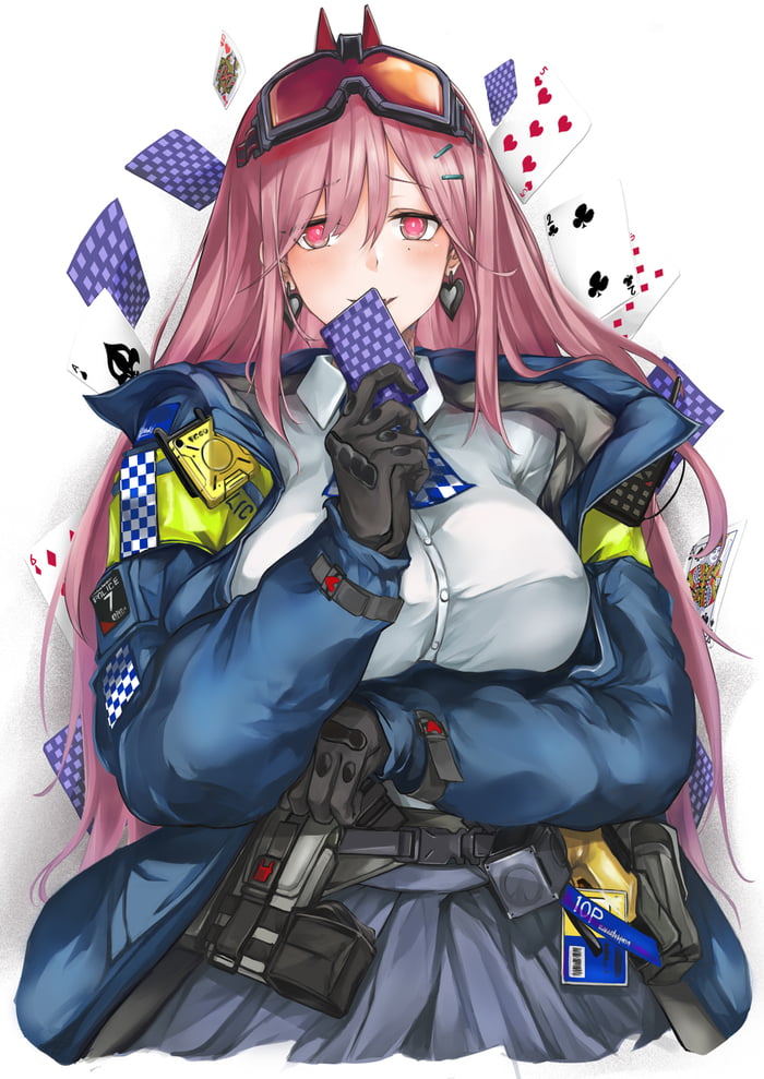 Girls Frontline Post No.506: Cops and Cards - 9GAG