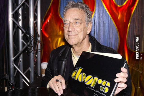 RIP Ray Manzarek,pianist of The Doors. - 9GAG