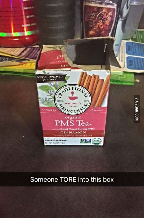 Someone's box is tore up. - 9GAG