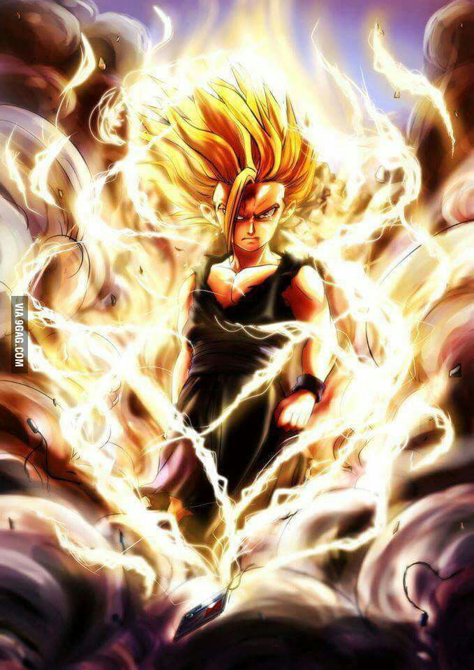 Teen gohan -best dbz character - 9GAG