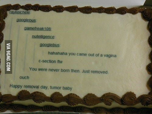 Happy removal day, tumor baby. - 9GAG