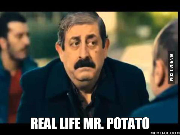 Real life MR. Potato - 9GAG