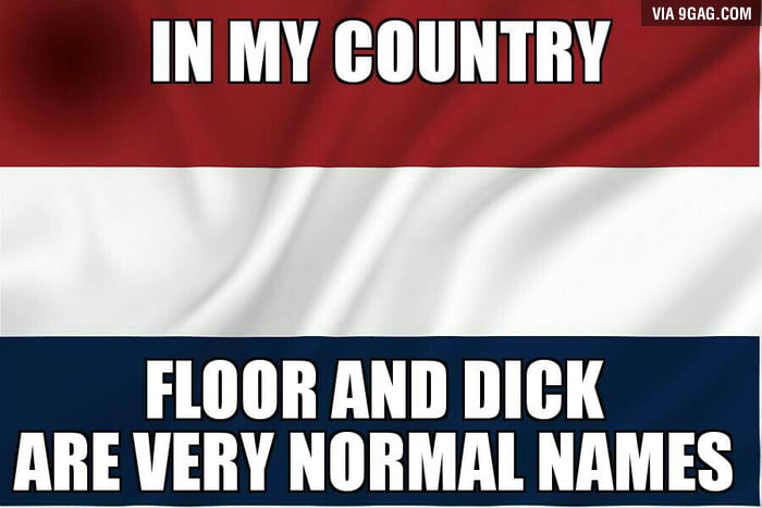 What funny English names do people have in your country? - 9GAG