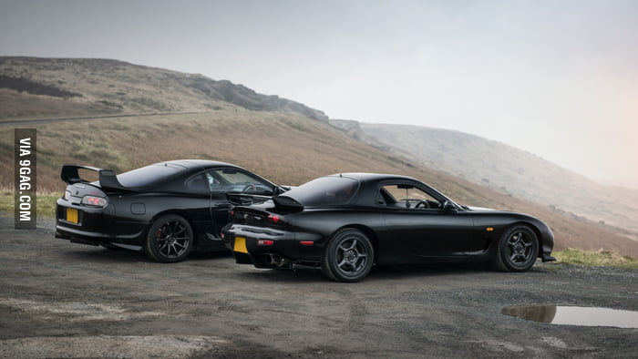 Supra & RX7 - 9GAG