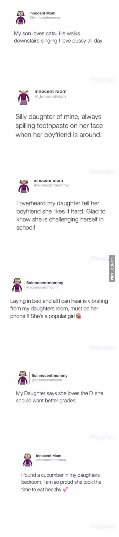 So Innocent Mommy 9gag