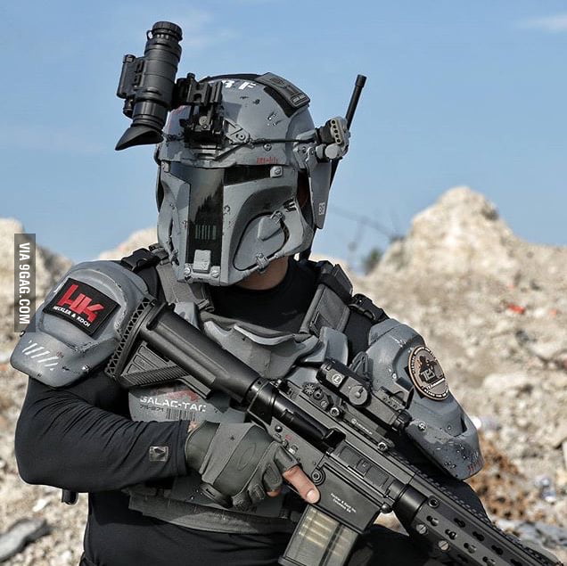 More mando commando. And no this isn't airsoft. - 9GAG