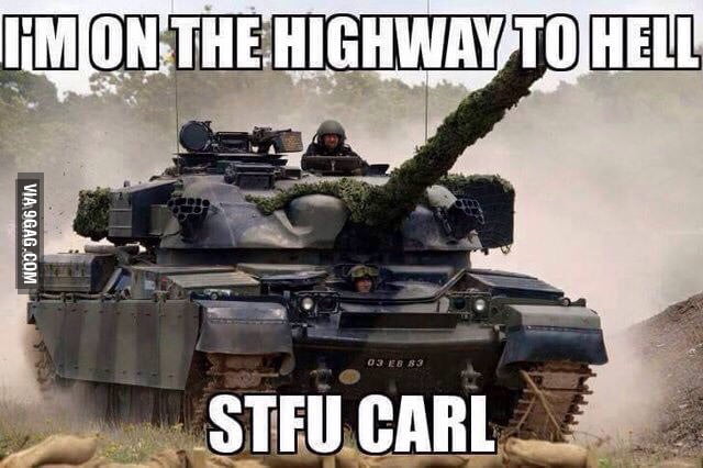 Shut up Carl! - 9GAG