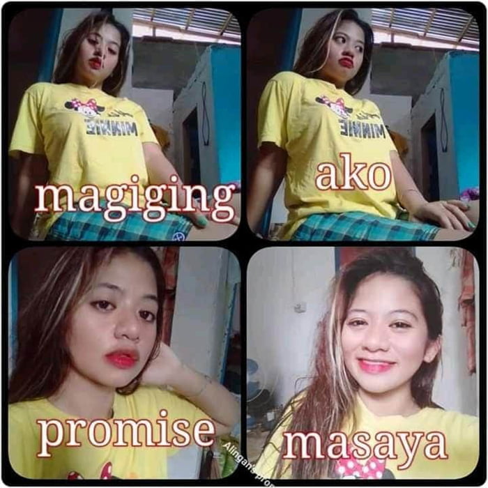 Magiging ako promise masaya - 9GAG